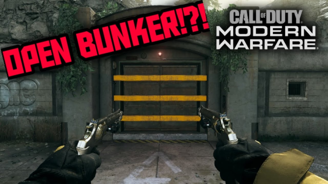 Trench Bunker Easter Egg Tutorial - Call of Duty Modern Warfare - YouTube