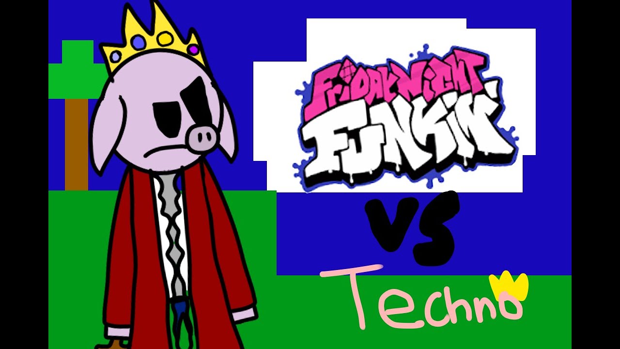 Friday Night Funkin VS Technoblade song one: Tribute - YouTube