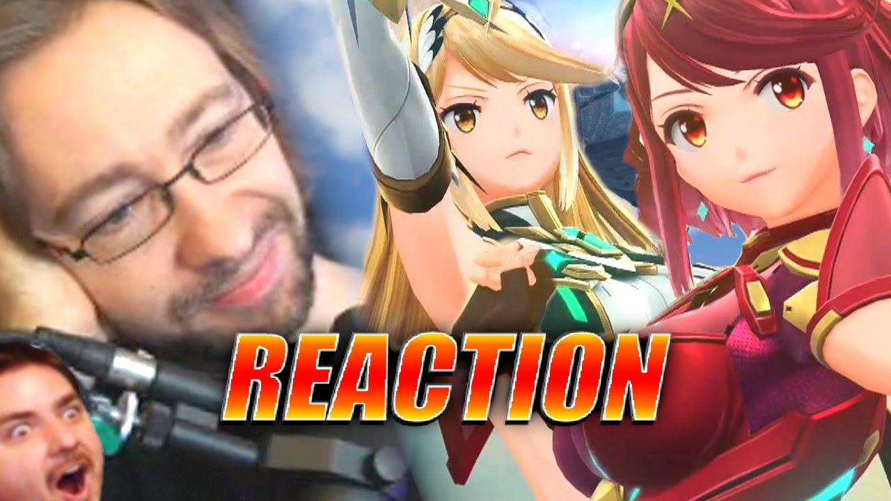 MAX REACTS: Pyra/Mythra Smash Ultimate Reveal - YouTube