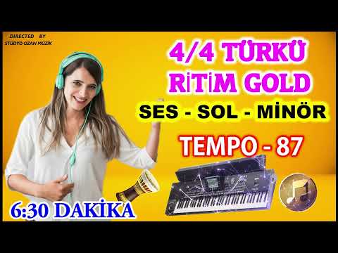 4/4 Ritim Türkü Gold Sol Minör Tempo 87
