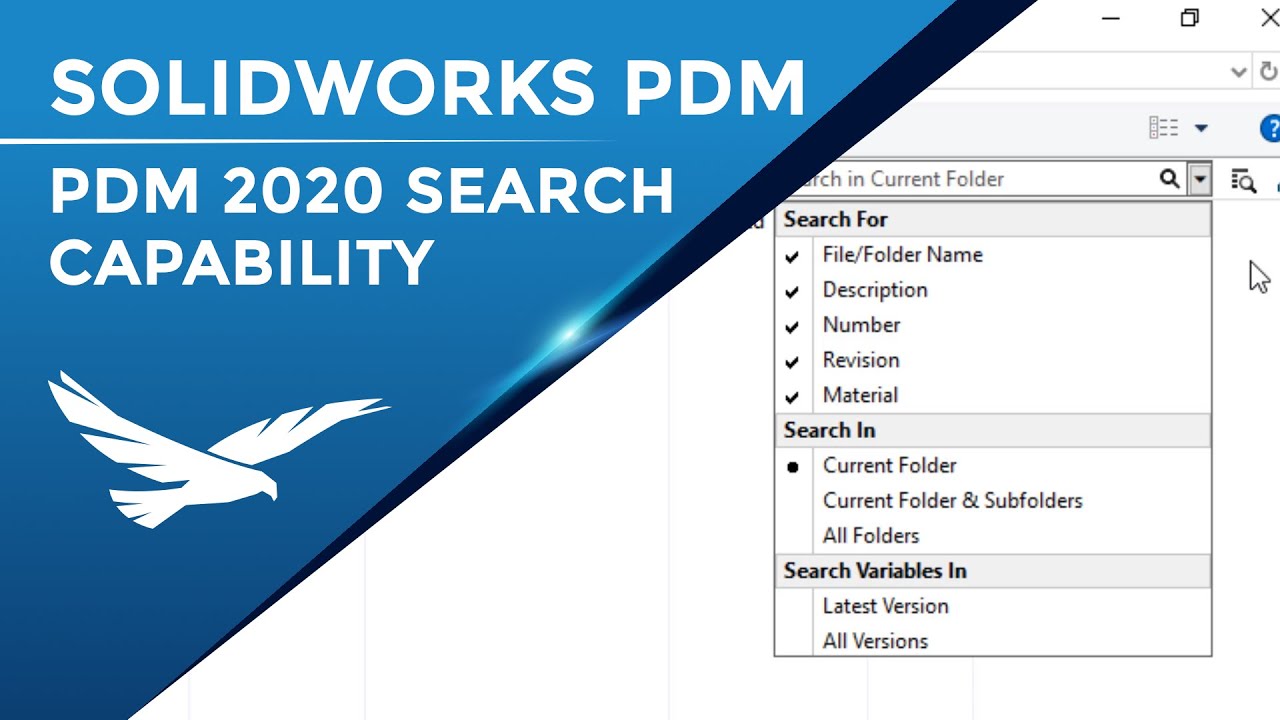 SOLIDWORKS PDM 2020: Quick Search and Operators - YouTube