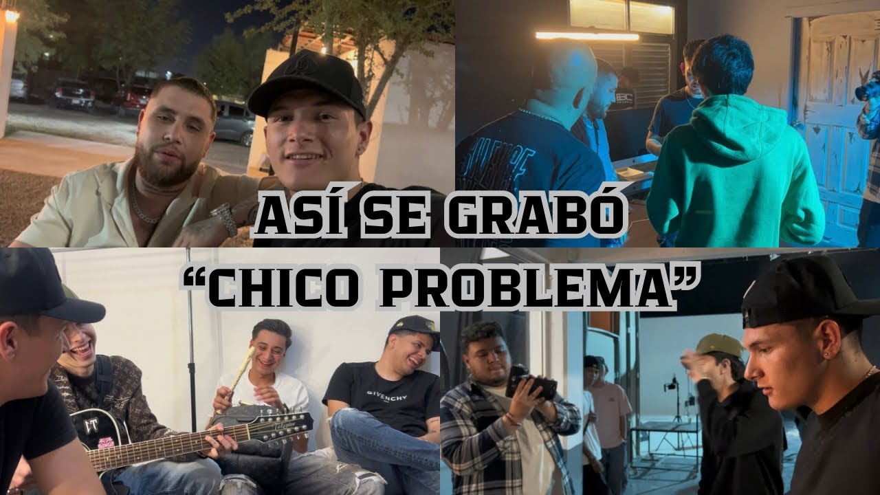 ASÍ SE GRABO “CHICO PROBLEMA” | Julio El Diiisney - YouTube