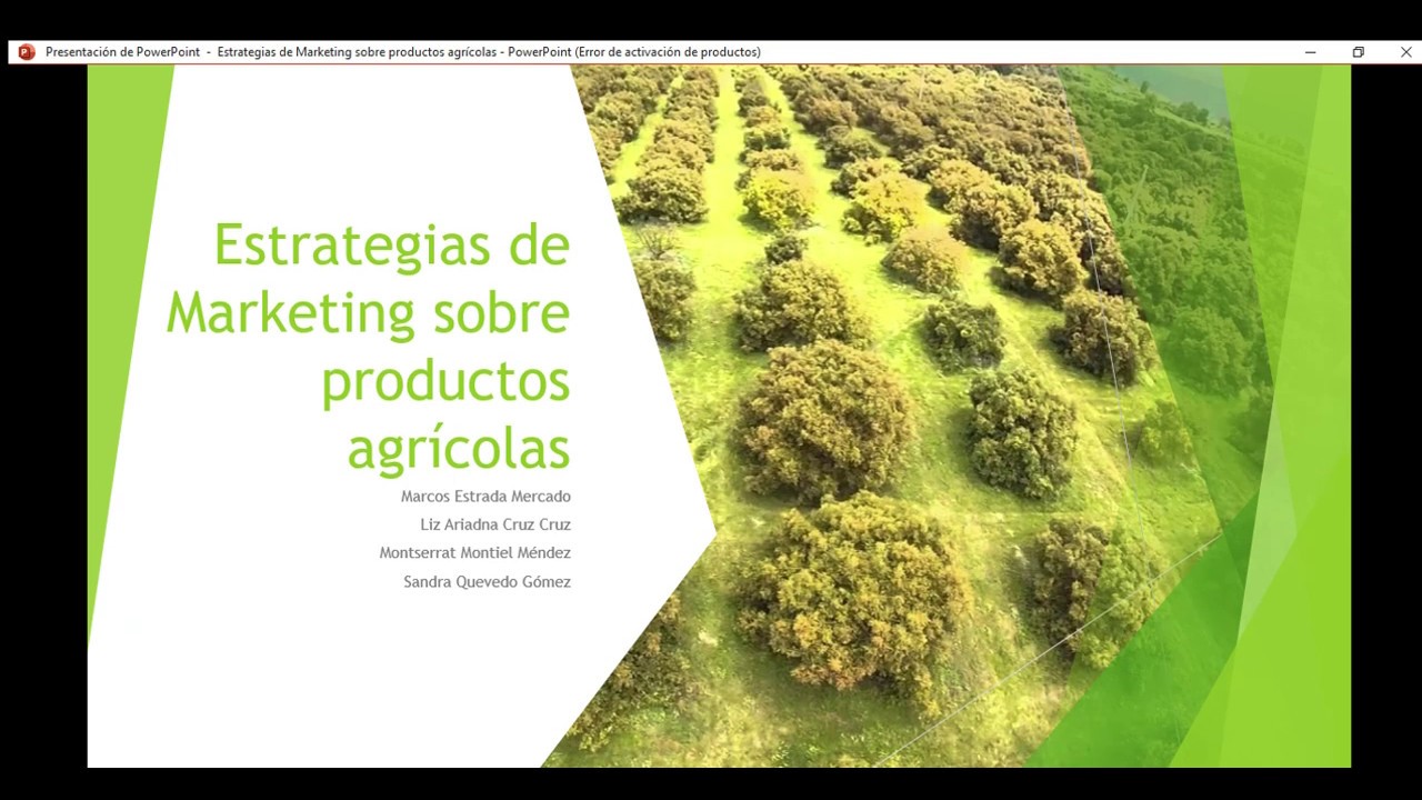 Estrategias de marketing para productos agricolas - YouTube