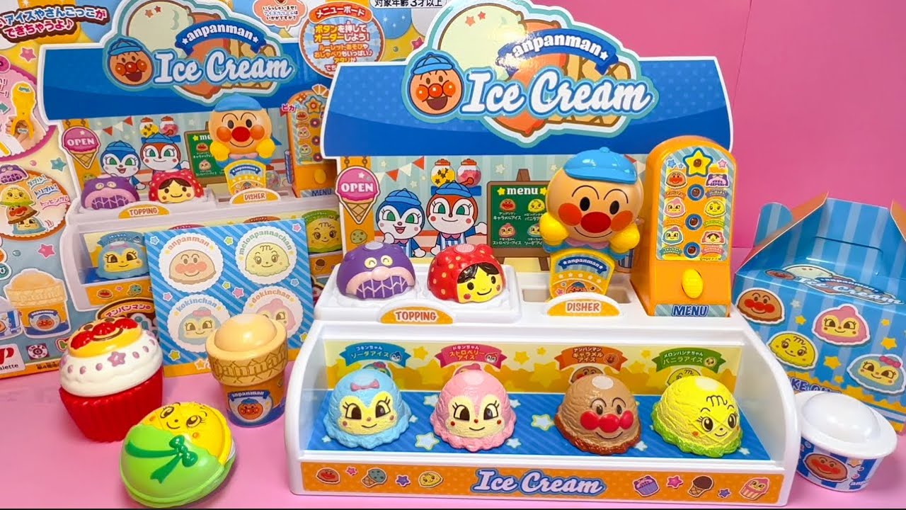 16 Minutes Satisfying with Unboxing AnPanman Ice Cream Playset | ASMR ...