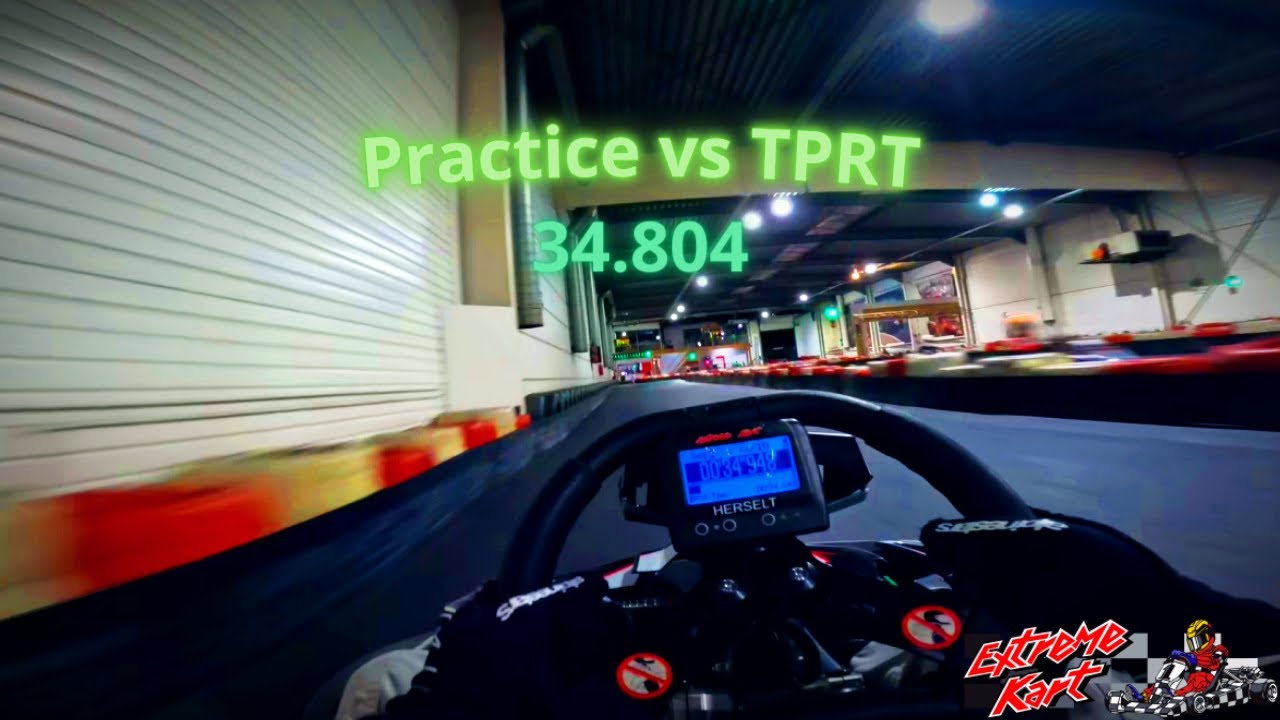 EXTREME KART HERSELT (34.804) *Practice with tprt* - YouTube
