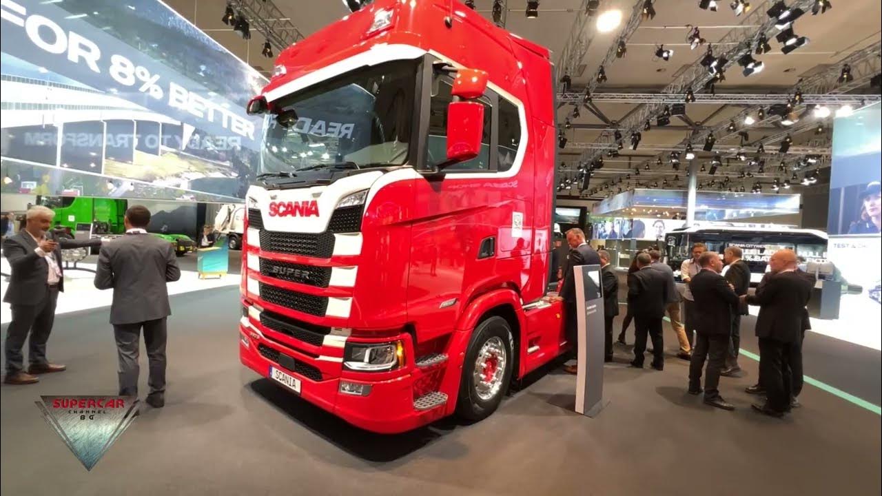 2023 Scania Super 560 S RED Interior and Exterior IAA Transportation 2022 Hanover Messe - YouTube