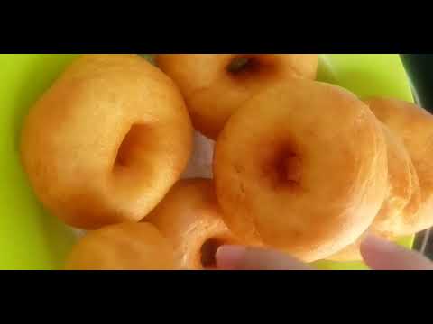 donat empuk & montok Tanpa Mixer & Susu & kentang