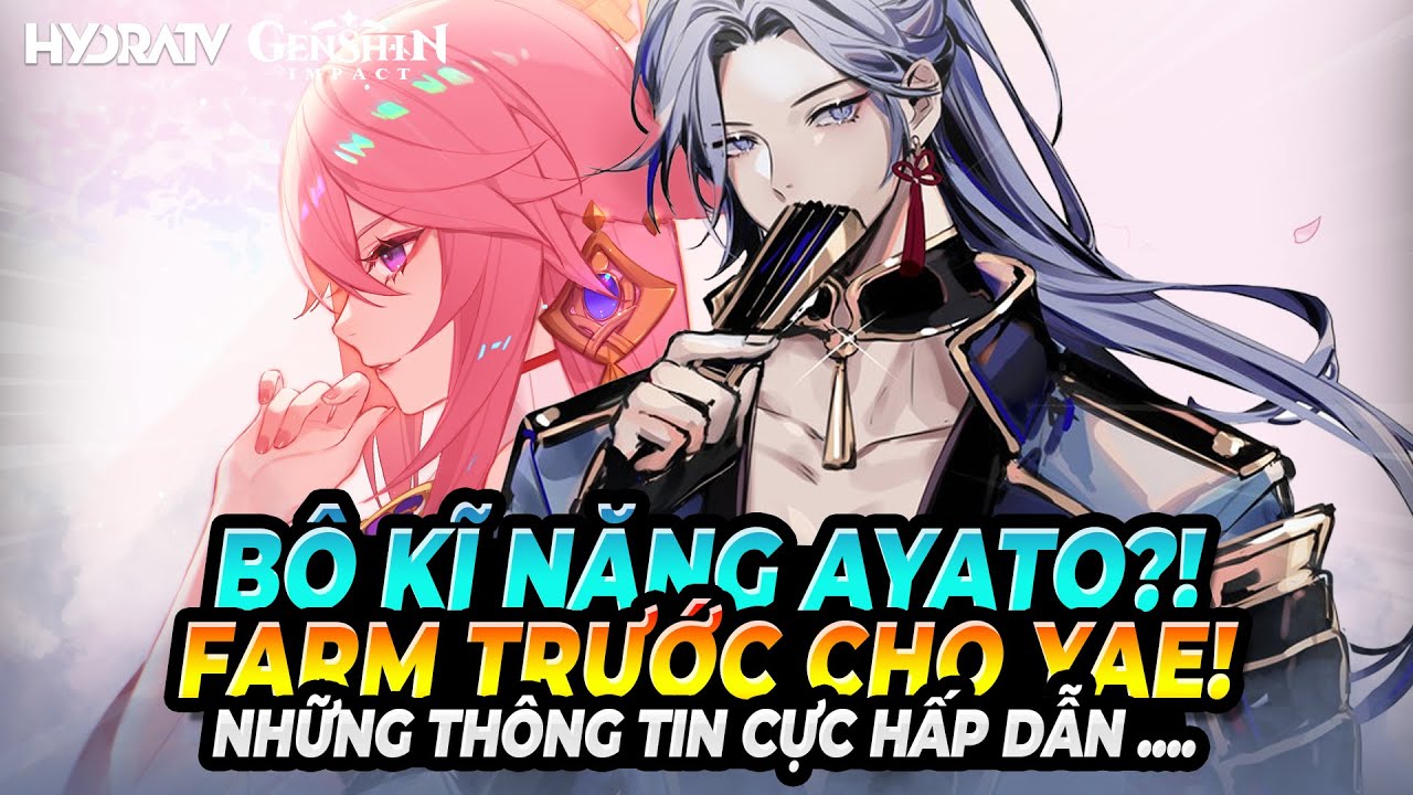 "Cuộc Thi Vẽ Tranh" Có 1-0-2 Bộ Skill Ayato!?! Cùng Farm Trước Cho YAE ...