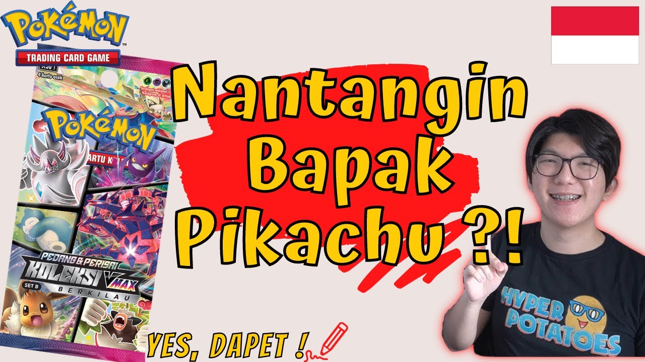BUKA KARTU POKEMON TCG PEDANG & PERISAI KOLEKSI V MAX BERKILAU ...