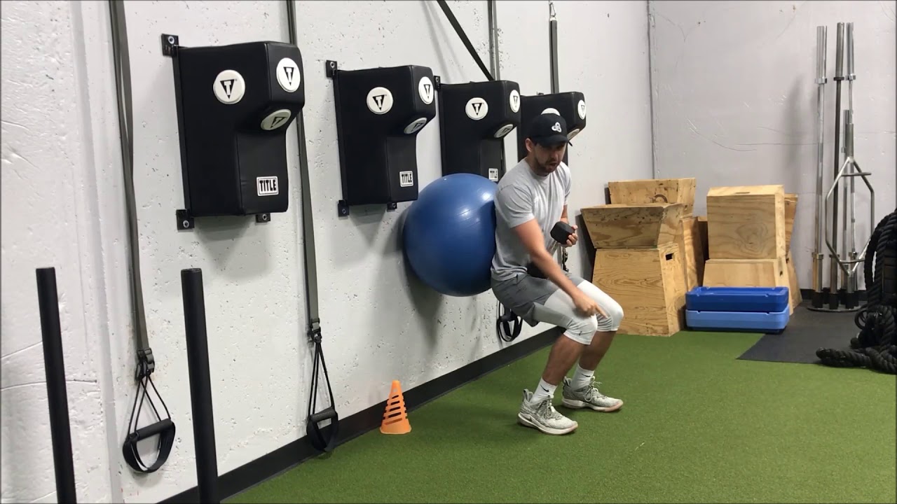 Technique Tuesday: Stability Ball Squat - YouTube
