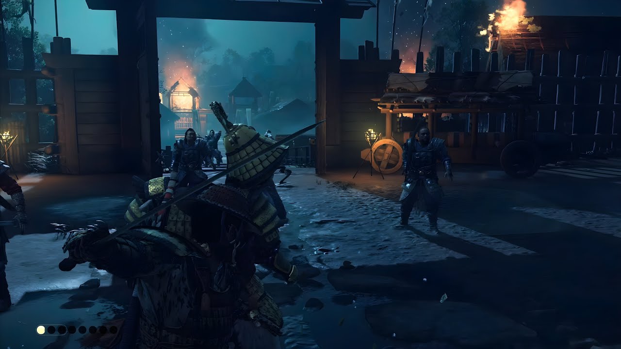 The Most Badass Scene - Ghost Awakens Power - ghost of tsushima - YouTube