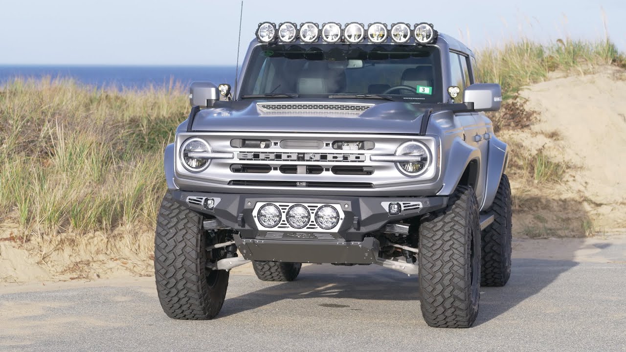 Custom Silver Ford Bronco Build Walkthrough - YouTube