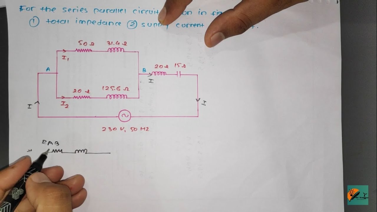 chap 3 Part 8 Examples on Parallel AC Circuit 2 - YouTube