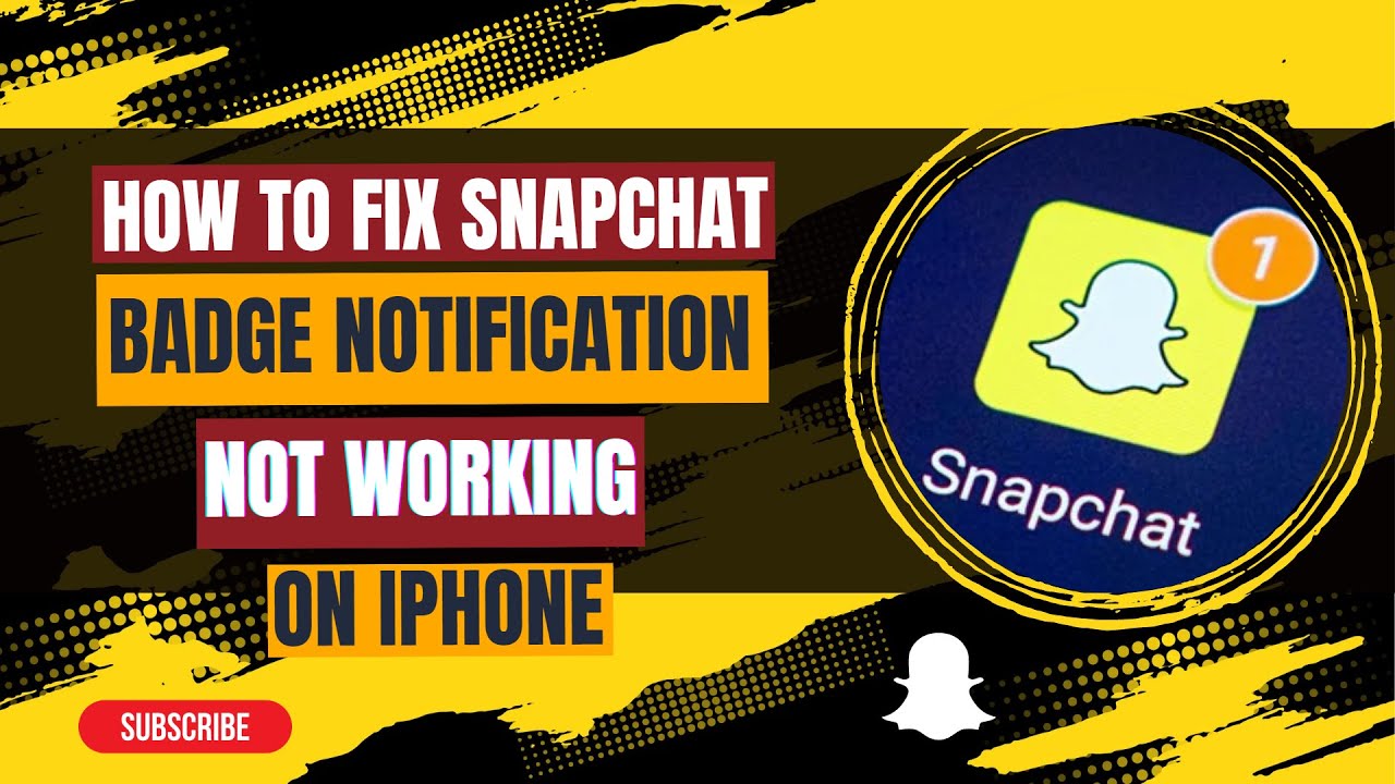 How To Fix Snapchat Badge Notification Not Working On iPhone - YouTube