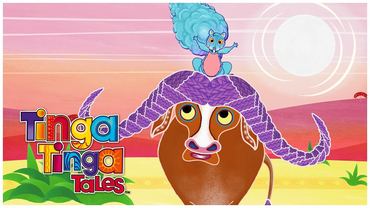 How Buffalo Got Horns! 🐃 | 1 Hour of African Animal Folk Tales | Tinga ...