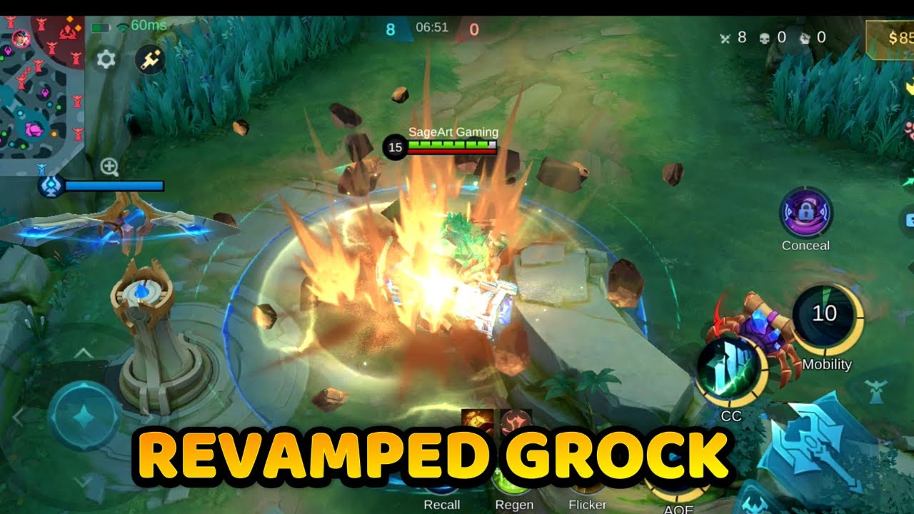 MLBB Grock Revamp: From Tank to TITAN! (You WON'T Believe His New ...