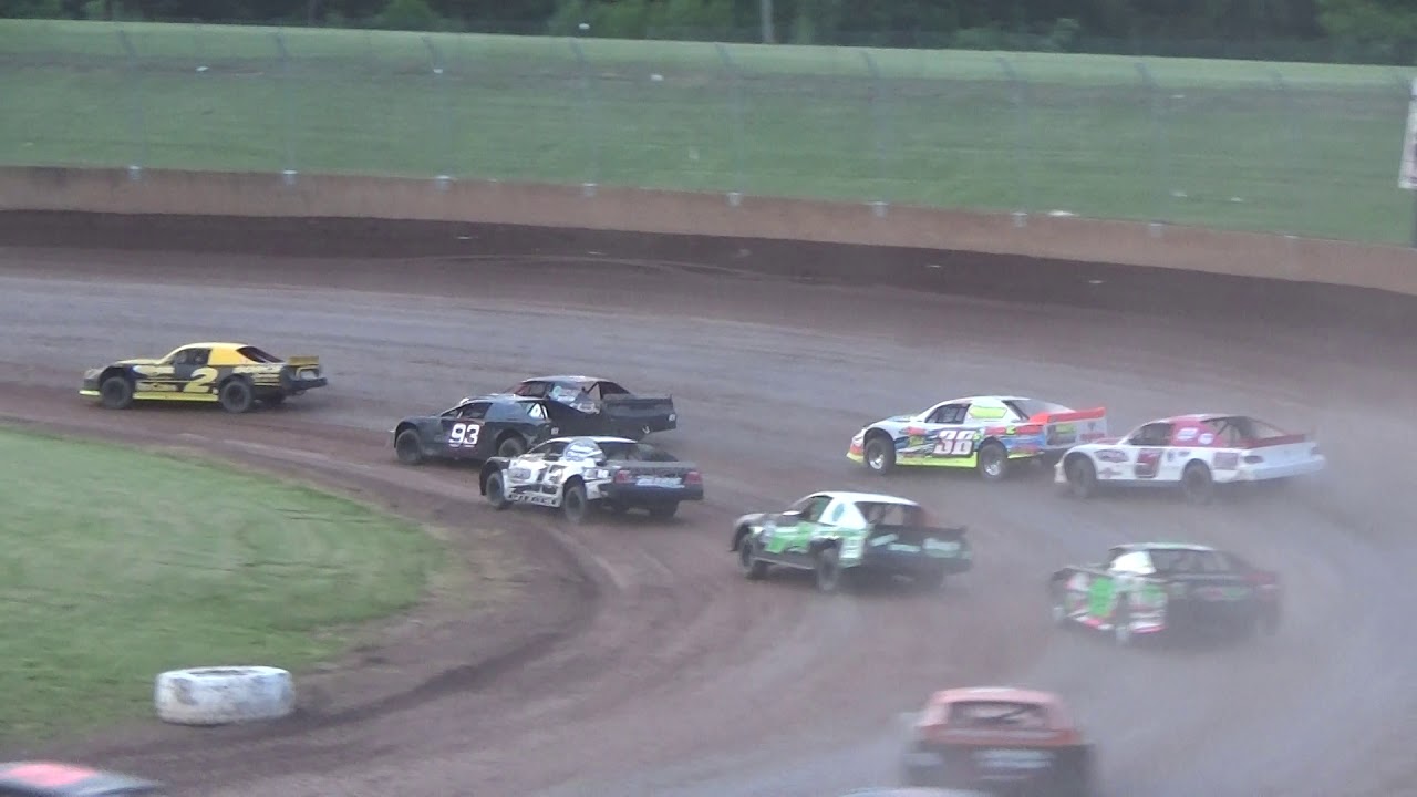 Beaver Dam Raceway Grand National Feature 6 14 2019 - YouTube