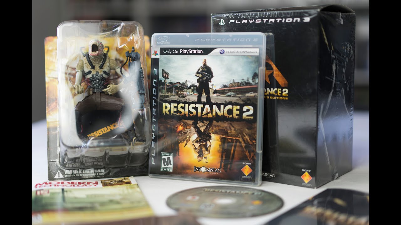 Resistance 2 - Collector's Edition USA - PS3 - 2008 | 4K ASMR Unboxing ...