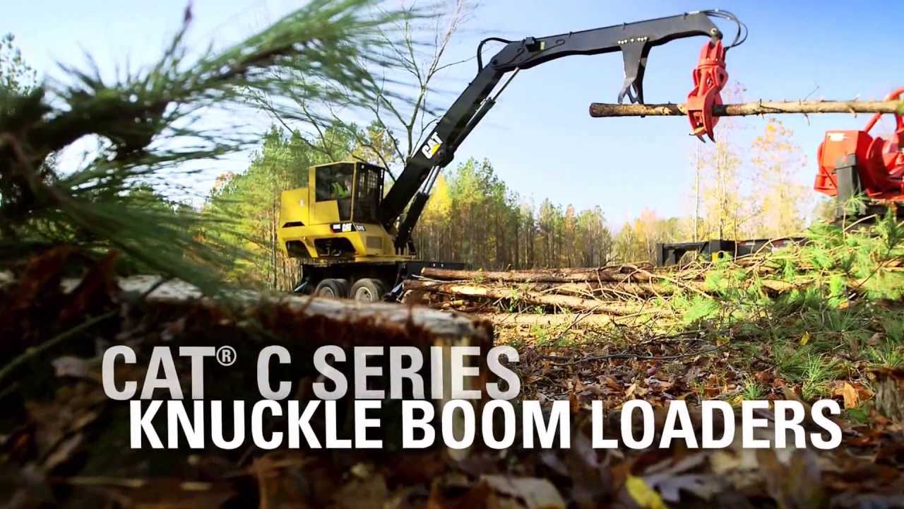 Cat® 559C & 579C Knuckleboom Loaders - YouTube