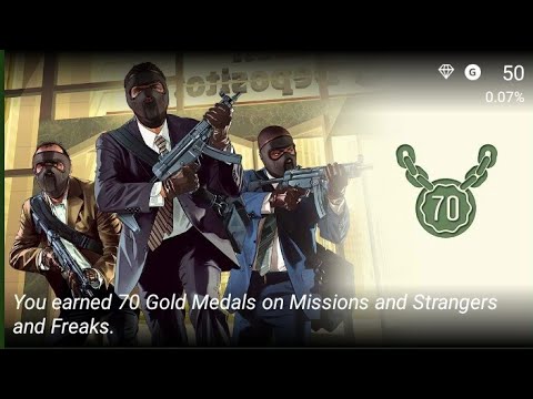 GTA 5 easiest gold Medals to get the "Solid Gold, Baby!" Achievement ...