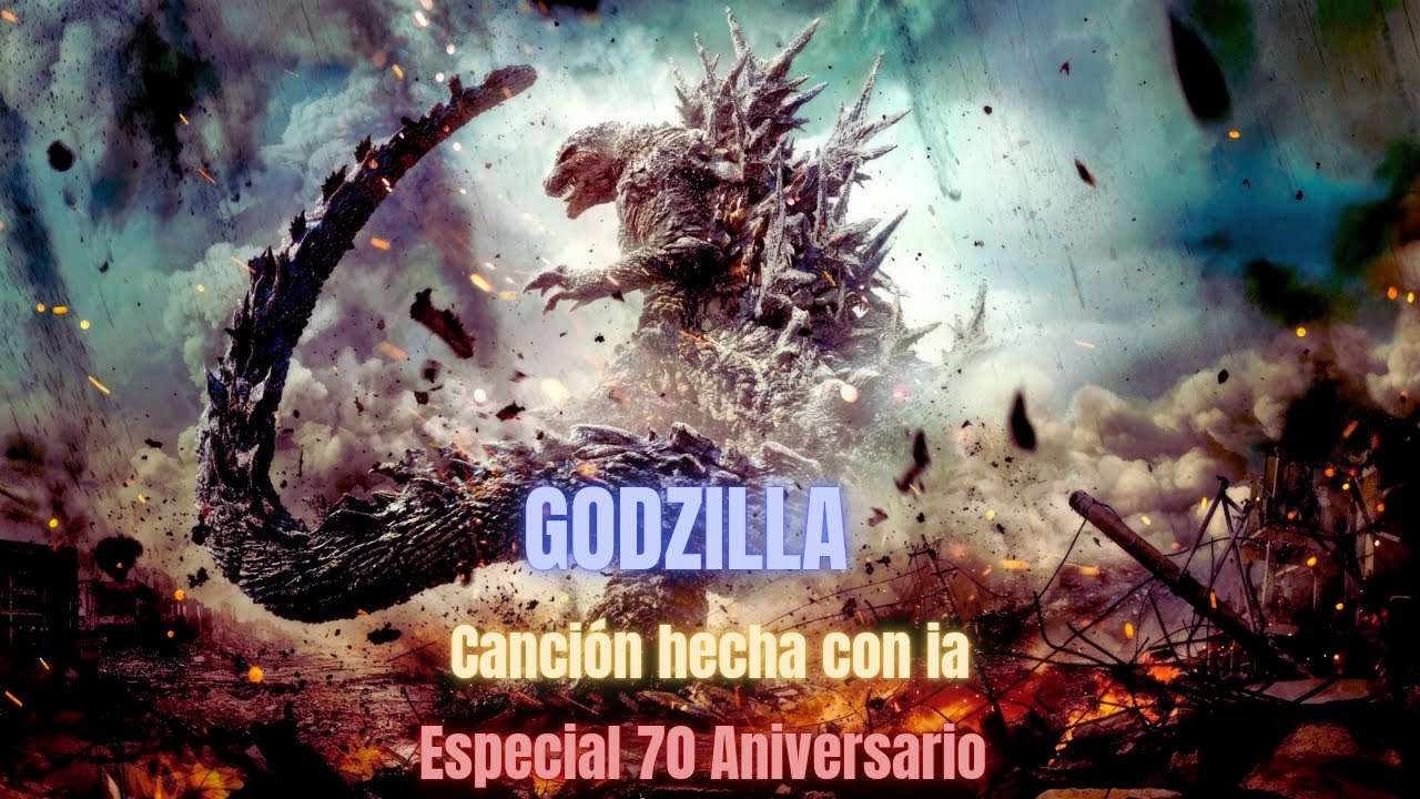 GODZILLA: UNA CANCION HECHA POR IA | ESPECIAL 70 ANIVERSARIO - YouTube