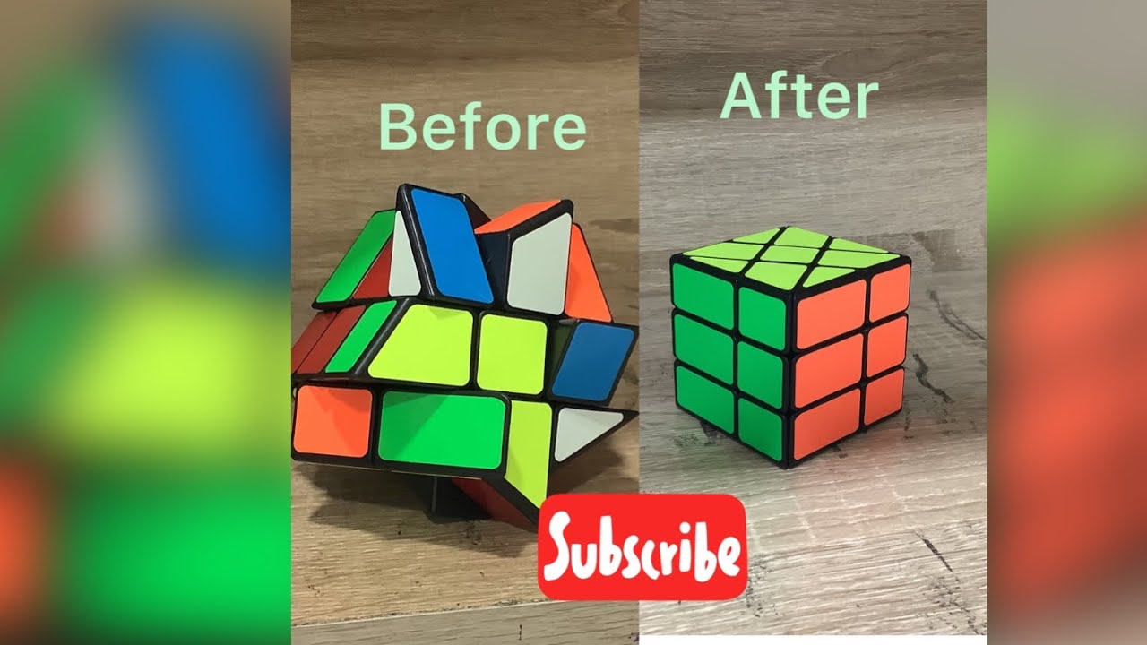 Am I solving this cube right? rubix's cube fishercube puzzle cube hard ...