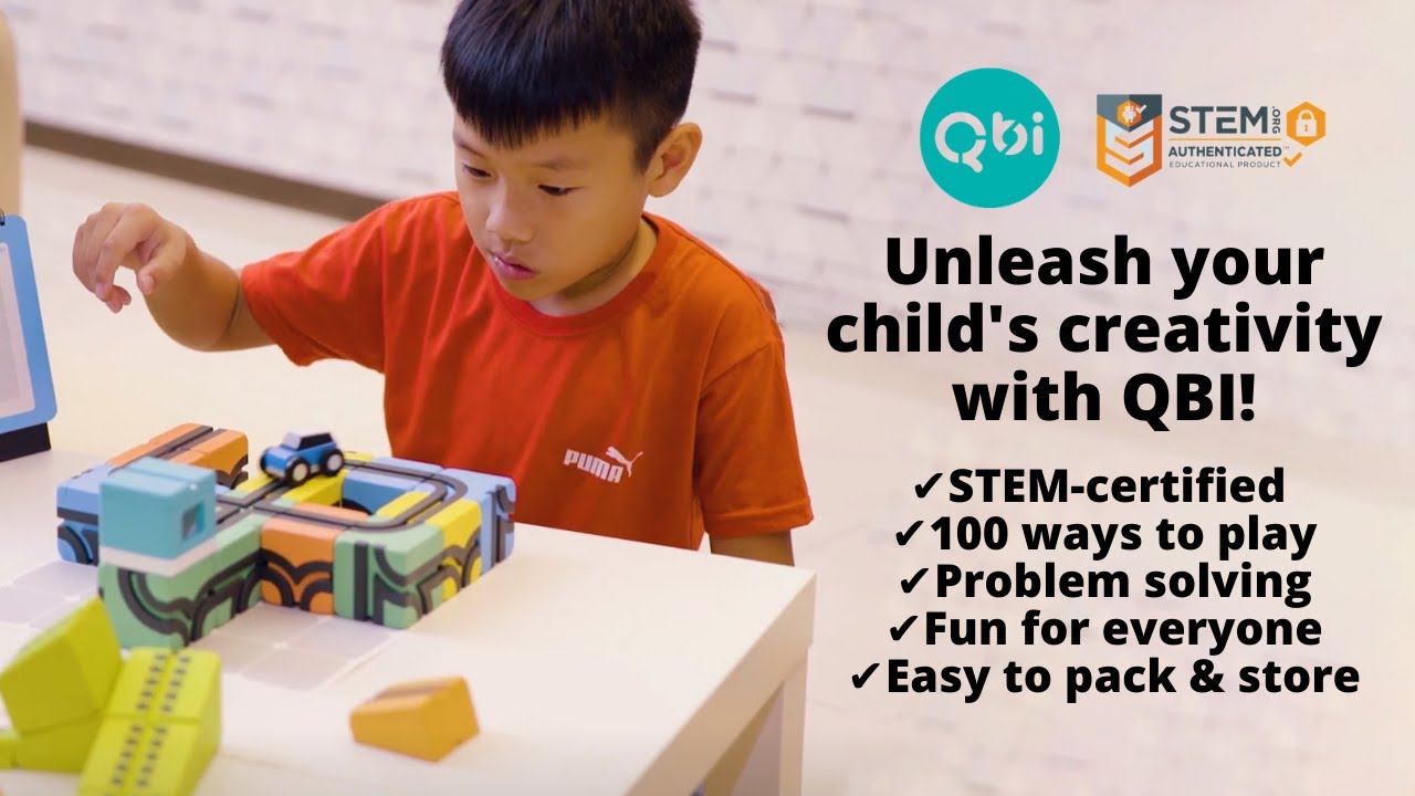 Qbi Toy | Unleash Your Child's Creativity With Magnetic Blocks & Cars ...