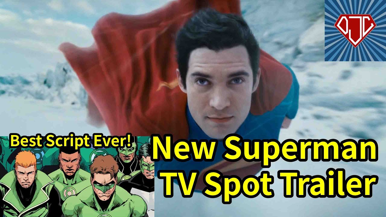Amazing Superman TV Spot and Lanterns script is the best - YouTube