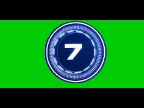 Green screen #Countdown 10,9,8,7,6,5,4,3,2,1,0 seconds - YouTube