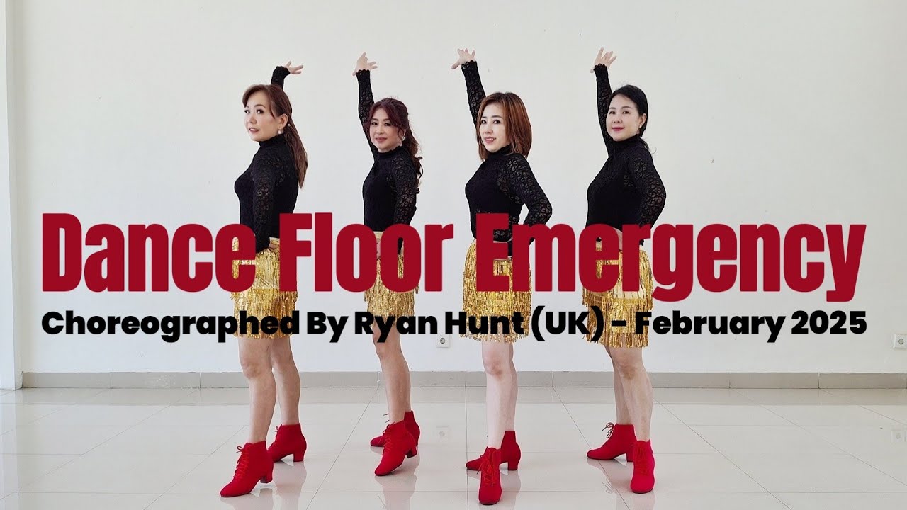 Dance Floor Emergency - Line Dance - YouTube