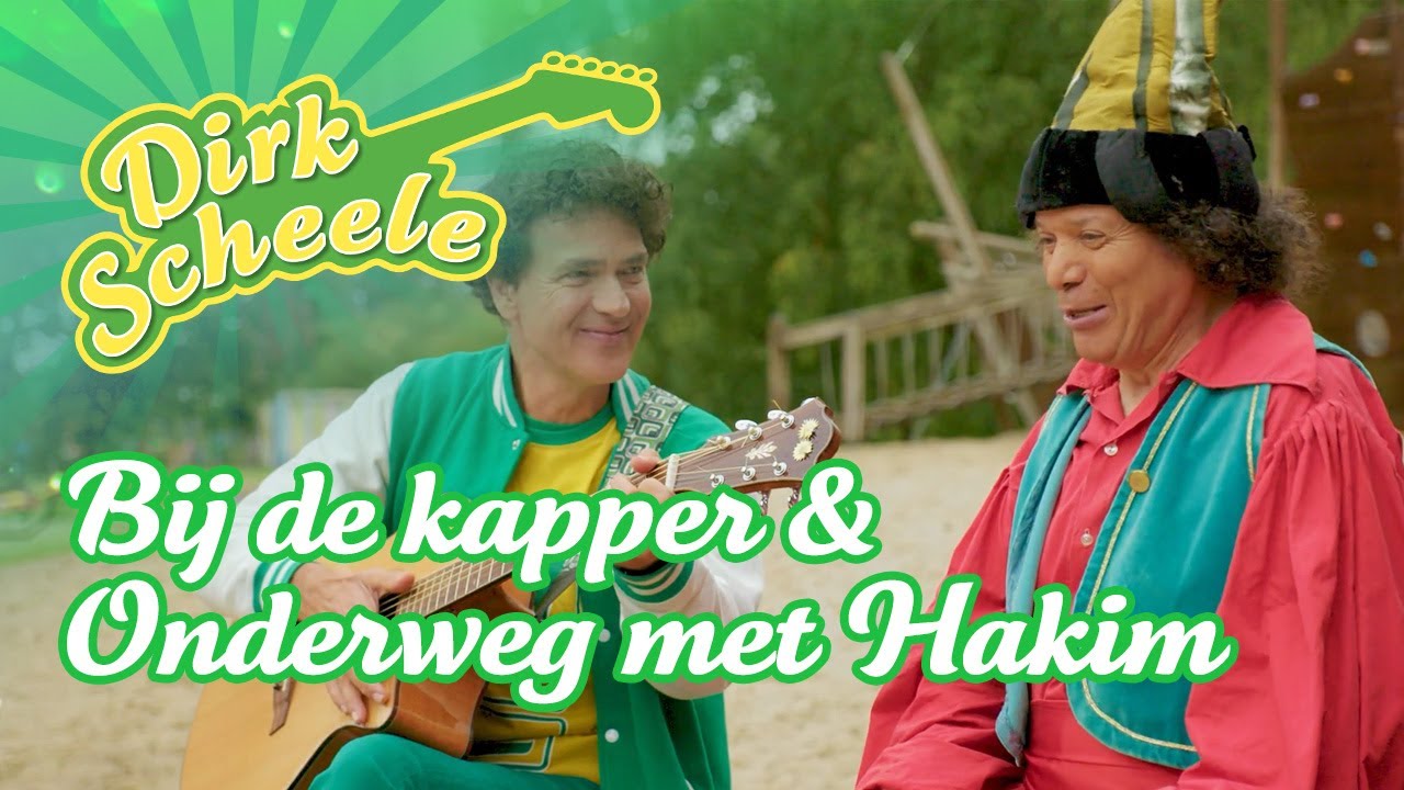 Dirk Scheele - Bij de kapper & Onderweg met Hakim 💇😁 | Op Stap met Dirk ...