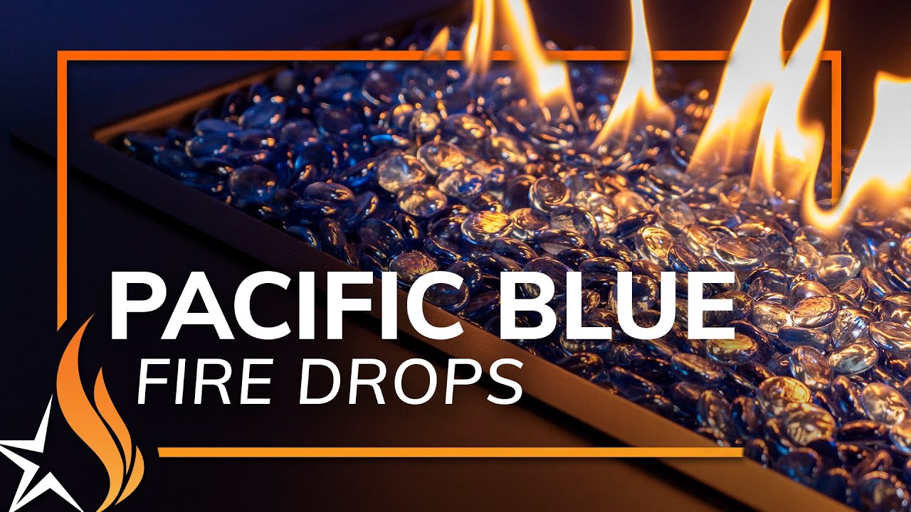 Pacific Blue Reflective Fire Drops | Starfire Designs - YouTube