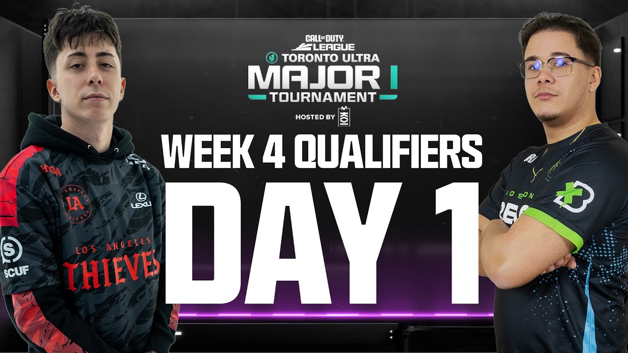 Call of Duty League Major I Qualifiers | Week 4 Day 1 - YouTube