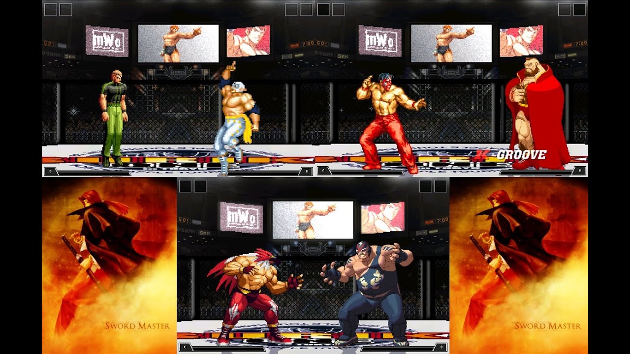 Ramon, Red Dragon & Tizoc vs El Fuerte, Zangief & Raiden [Wrestling ...