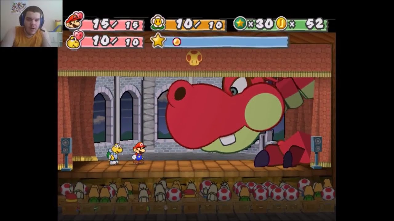 Paper Mario The Thousand Year Door Part 3 Chapter 1 2/2 (Hooktail Boss ...