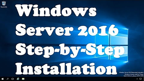 Windows Server 2016 Beginners Full Tutorials - YouTube