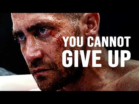 YOU CANNOT GIVE UP - Motivational Speech