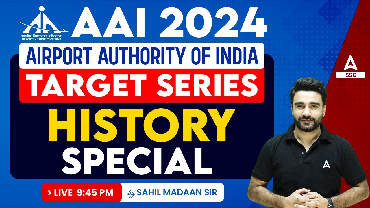 AAI Recruitment 2023 | AAI Junior Executive History Special | By Sahil ...