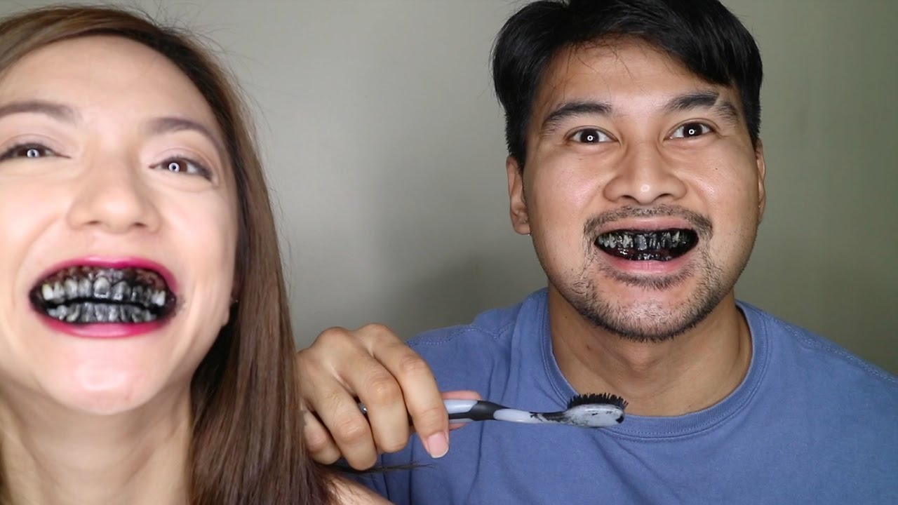 Carbon Coco Teeth Whitening Review with Boyfriend! - YouTube