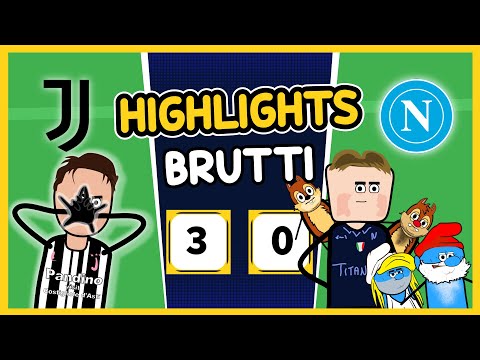 LA JUVENTUS DOMINA IL NAPOLI (B)!!! - JUVENTUS-NAPOLI 3-0 | HIGHLIGHTS BRUTTI