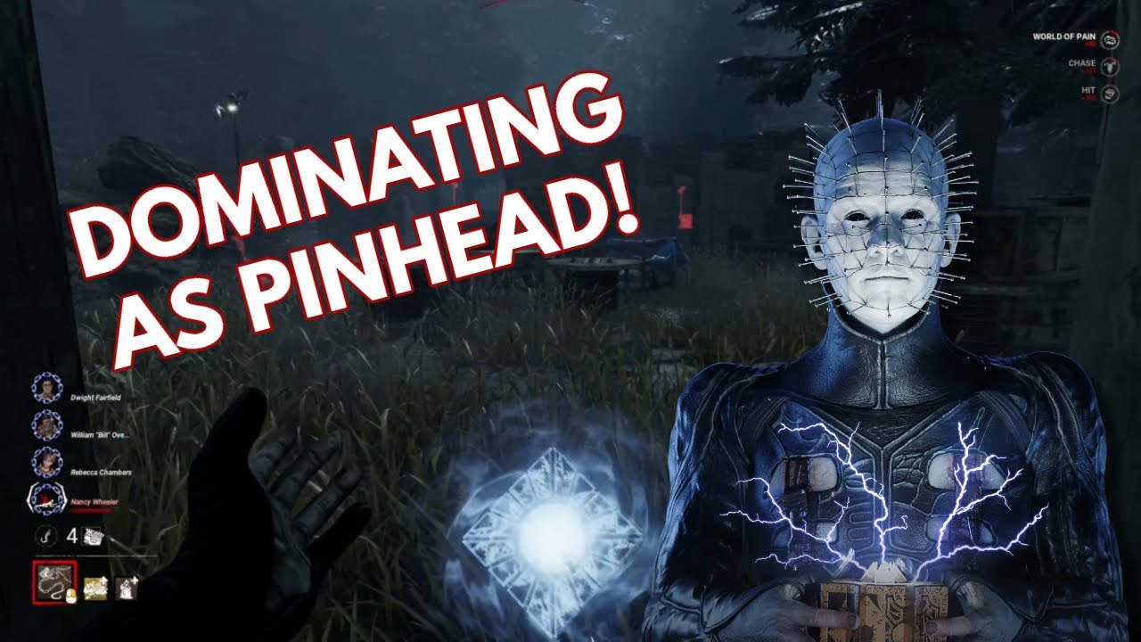 Dominating as Pinhead! / Dead By Daylight Killer Gameplay - YouTube