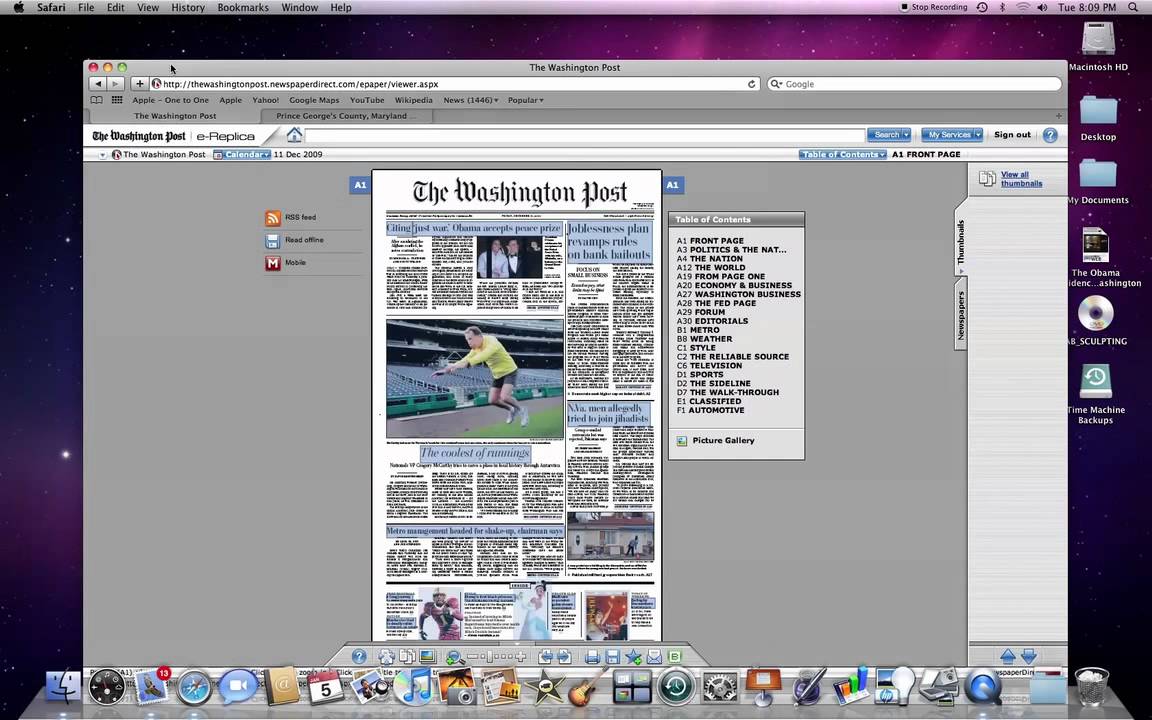 E-Replica - Washington Post Part 2 - YouTube