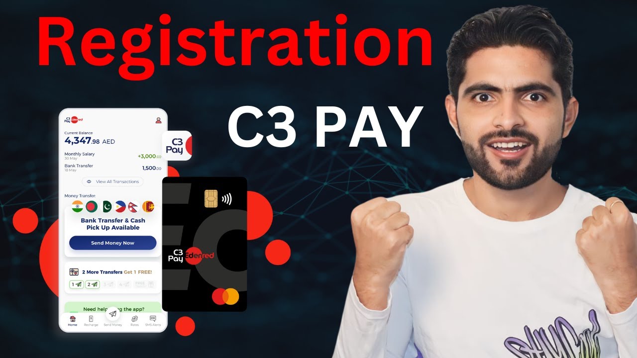 How To Register in C3Pay Application in 2024 - YouTube