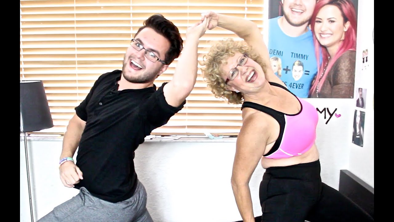 Yoga Challenge Feat My Mom Youtube