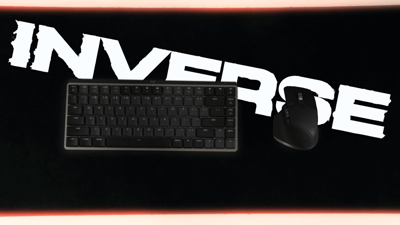 How To Create The "INVERSE" Text Effect - YouTube