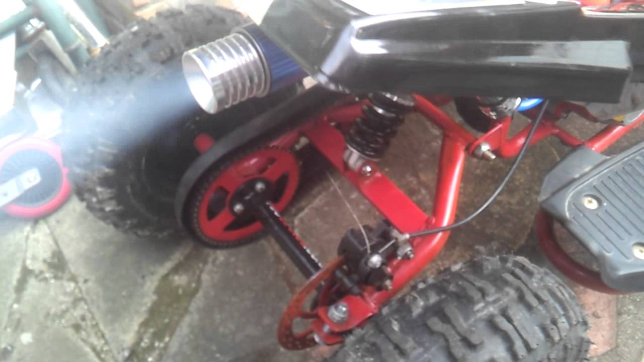 Latest mini quad fully ported motor custom rebuilt - YouTube