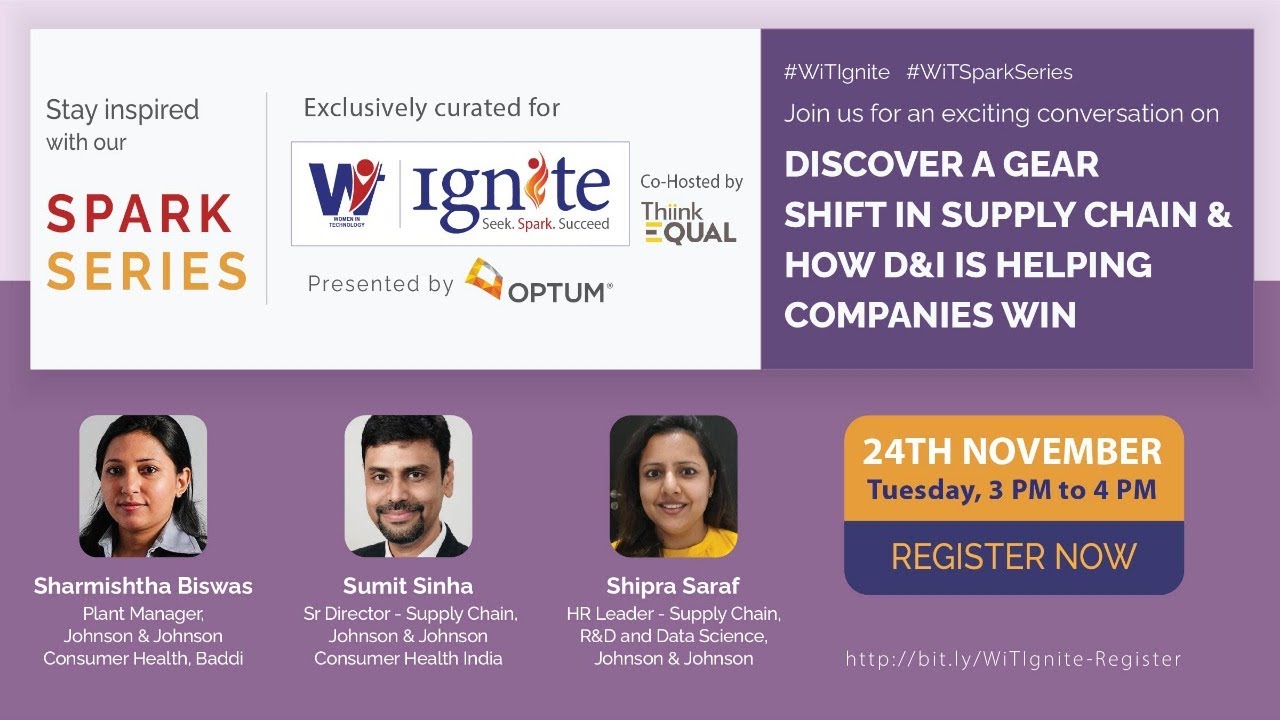 WiT Ignite Exclusive Talk with Sharmistha Biswas, Sumit Sinha & Shipra ...