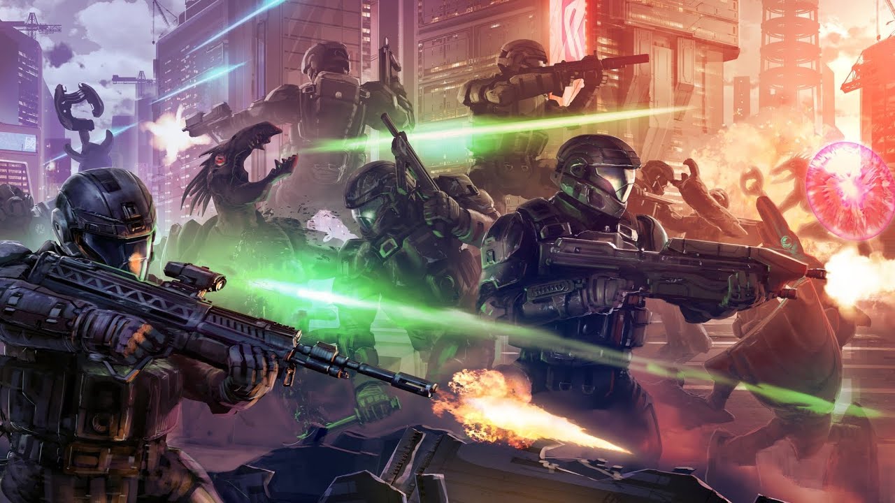 Halo Intense Battle Ambience - YouTube