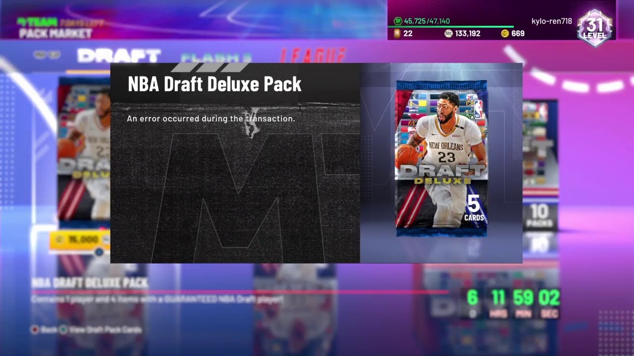 NBA DRAFT PACKS JOIN UP EVO OBI,LAMELO AND ANTHONY 2K21 MYTEAM - YouTube