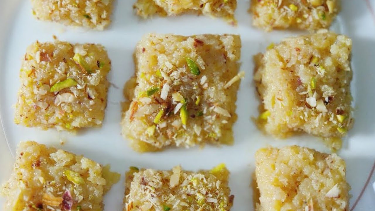 Koprapak ( Fresh Coconut Barfi) Recipe | Easy sweet recipe | Home and ...